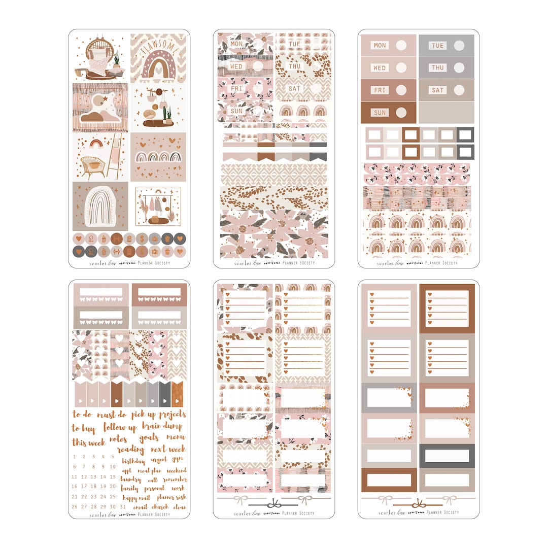May 2020 Mini Box Digital Printable Sticker Kit- Matches Our Physical ...