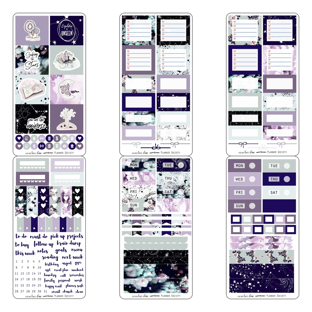 November 2019 Mini Box Digital Printable Sticker Kit- Matches Our ...