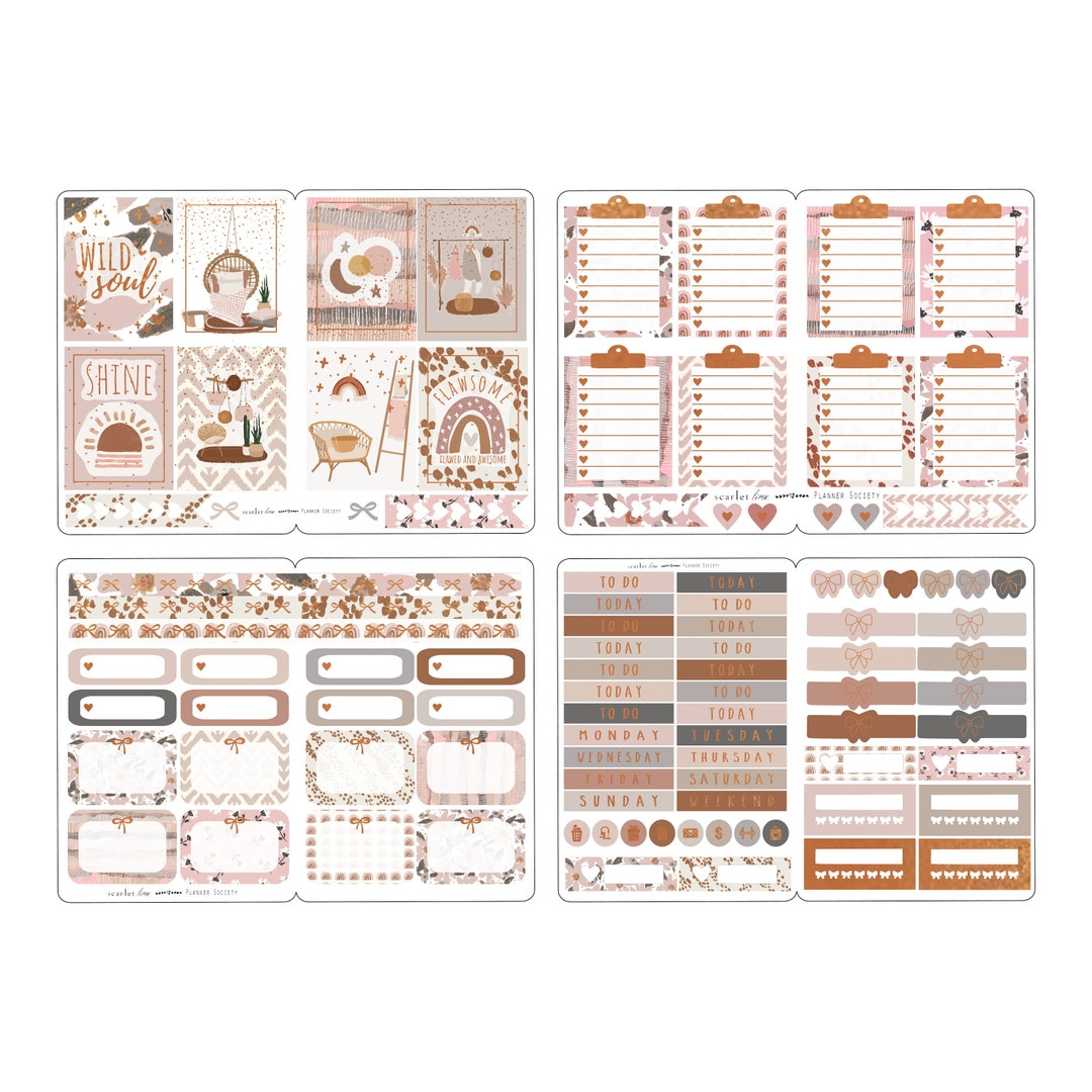 May 2020 Box Sticker Society Digital Printable Sticker Kit: Matches Our ...