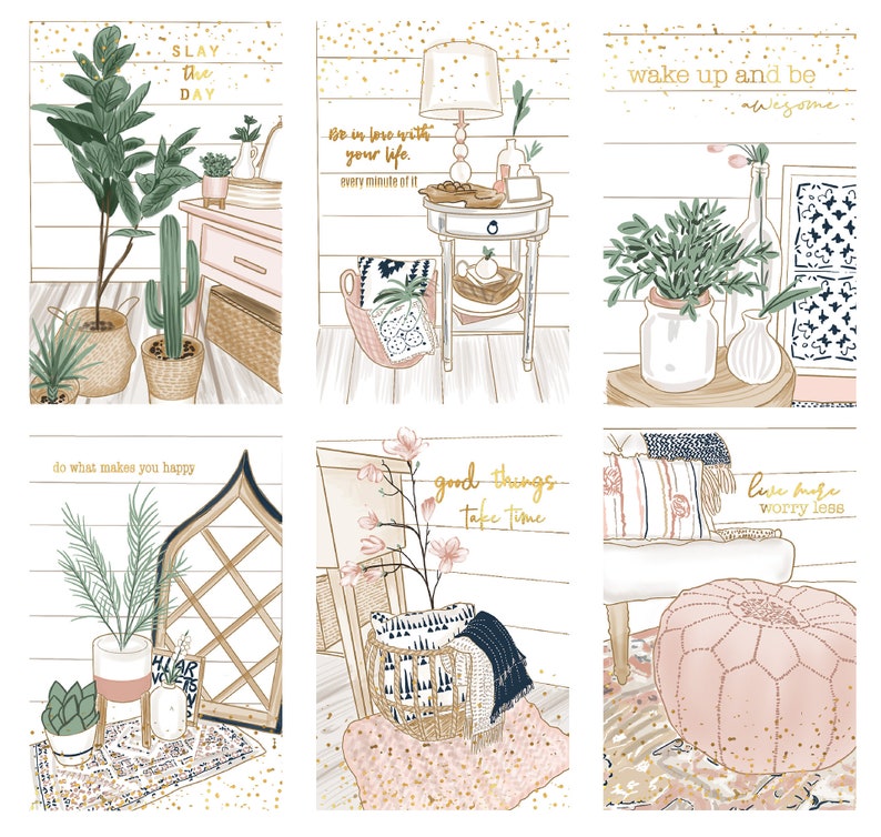 May 2019 Notecard Designs May 2019 Planner Society Kit: Digital Item ...