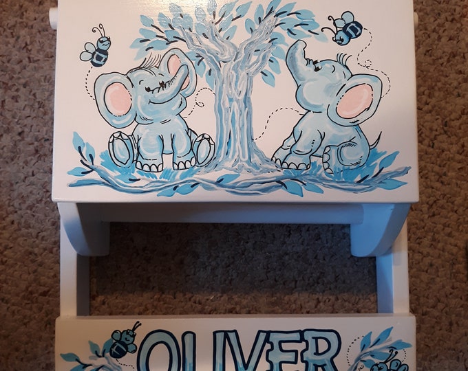 Elephant Step Stool - Etsy
