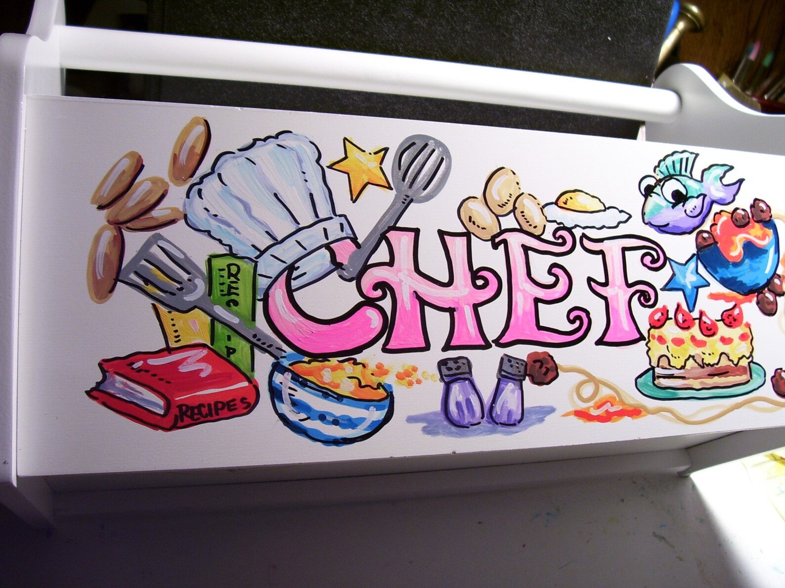 Picture Frame All Star Chef Handpainted and Personalized - Etsy