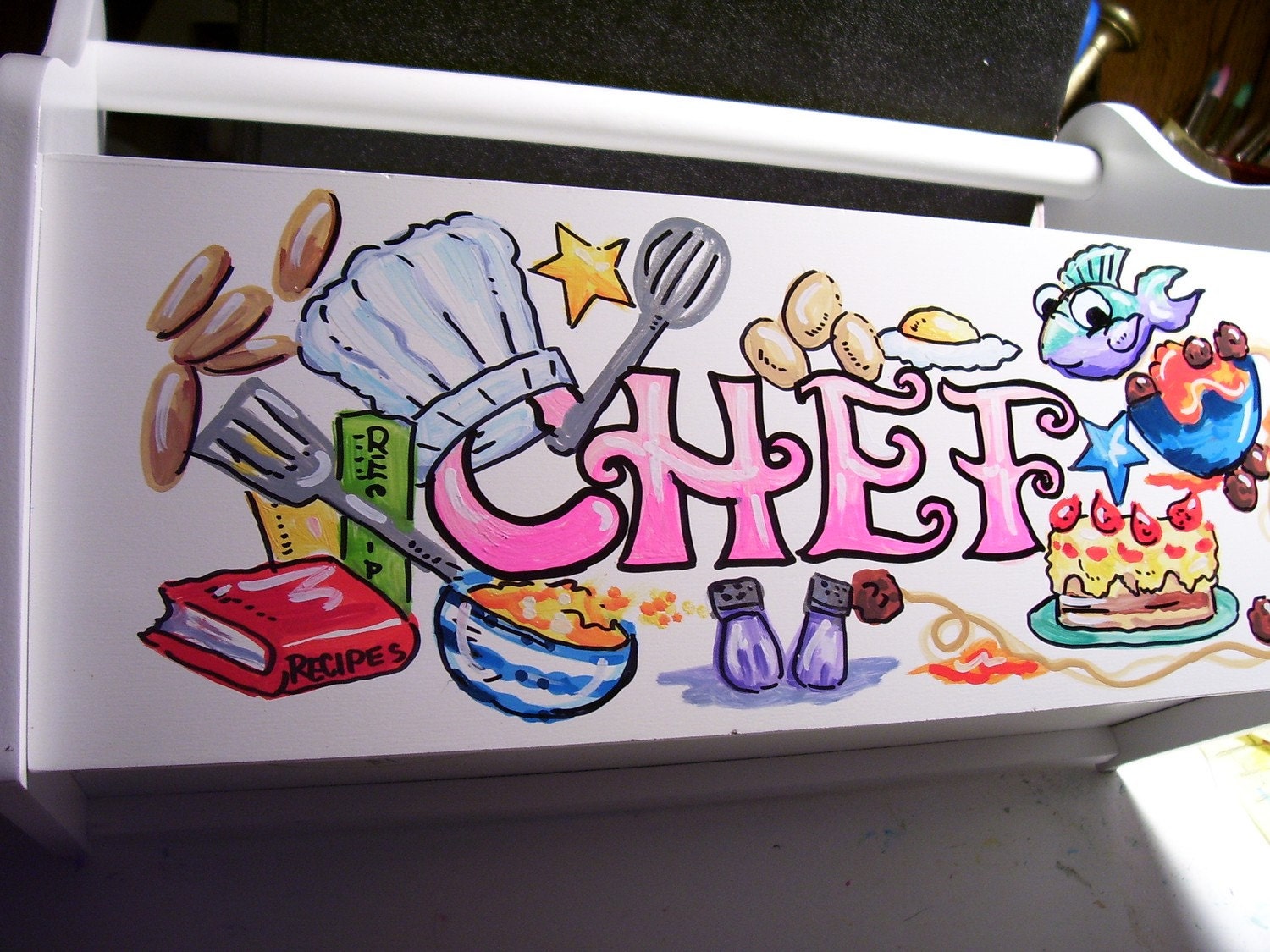 Picture Frame All Star Chef Handpainted and Personalized - Etsy