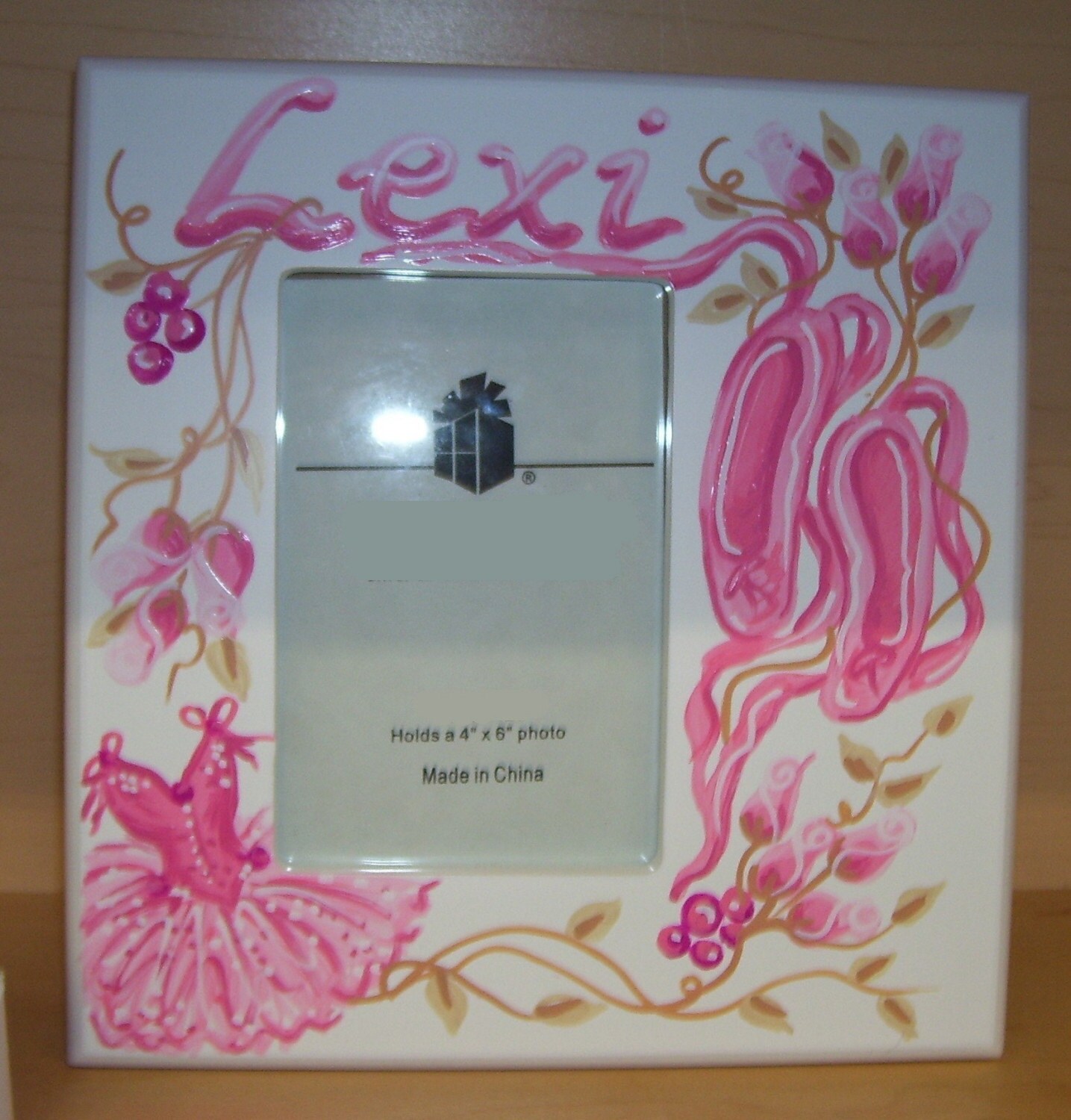 Picture Frame - Hand Painted and Personalized Ballerina Frame - Etsy