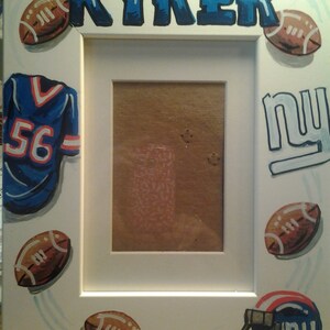 Picture Frame Custom Sports Team Personalized and Handpaintedart 4 X 6 ...