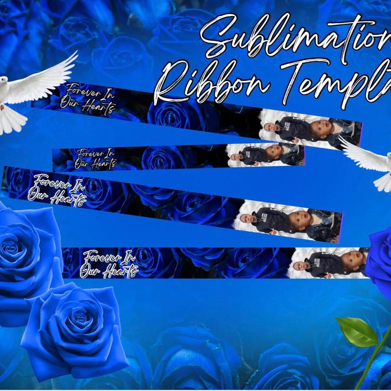 Memorial Ribbon - Etsy