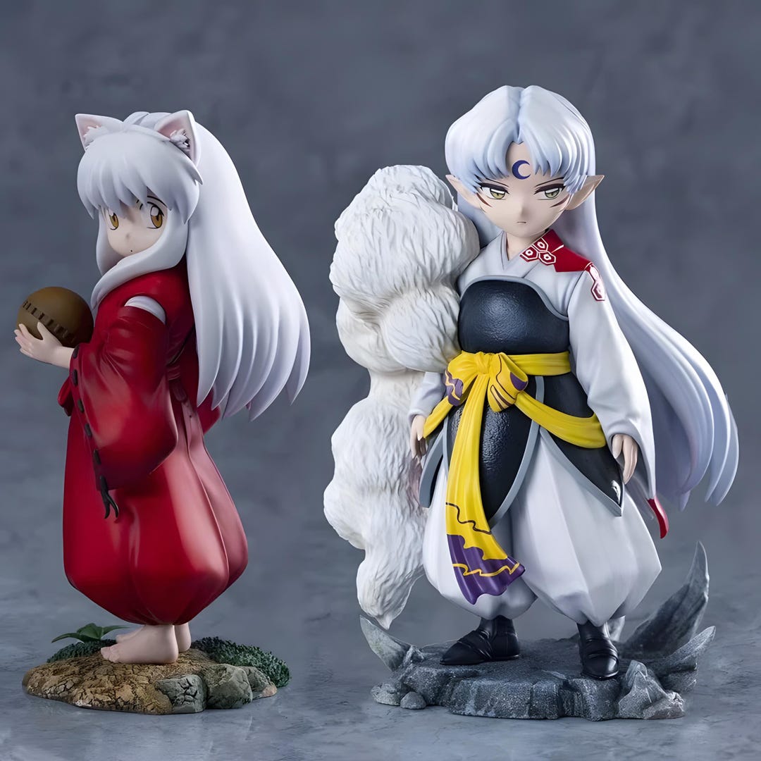 Inuyasha : Inuyasha - Sesshomaru Anime Figurines / Inuyasha Childhood ...