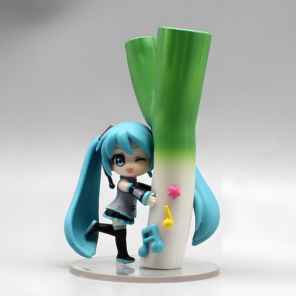 Hatsune Miku Doll Figure - Etsy