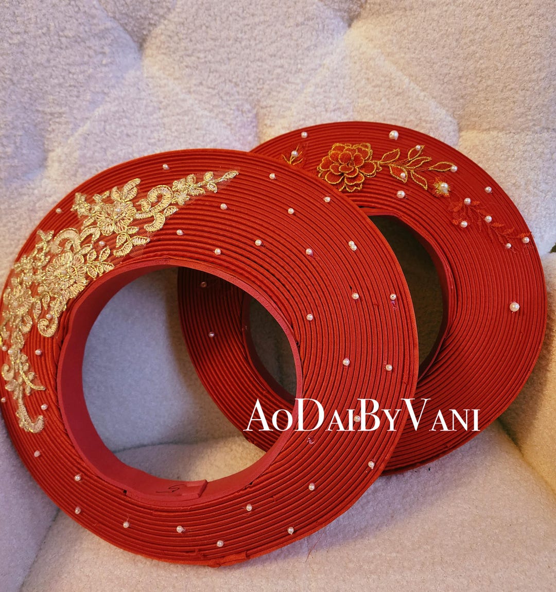 Vietnamese Bride Headpiece (mấn Cô Dâu)/vietnamese Ao Dai Accessories ...
