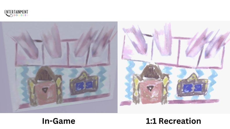 Kingdom Hearts Replica Drawing Poster Sketch - Namine's Art Series 3 ...