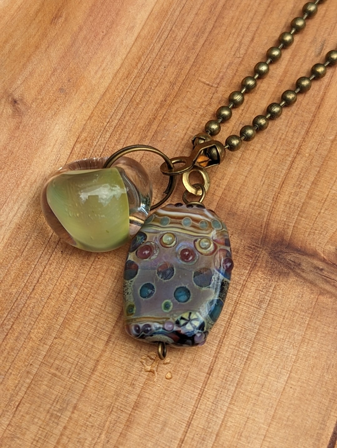 Decorative Glass Fan Pulls, Everyday Art, Pink Orange Fan Pulls ...