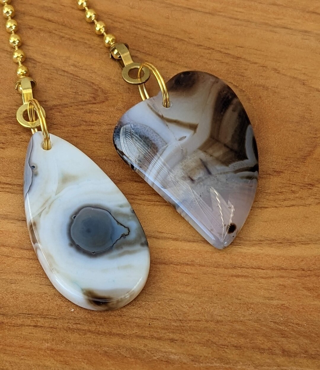 Café Con Leche Contrast, Ceiling Fan Pulls, Decorative Fan Pulls, Fan ...