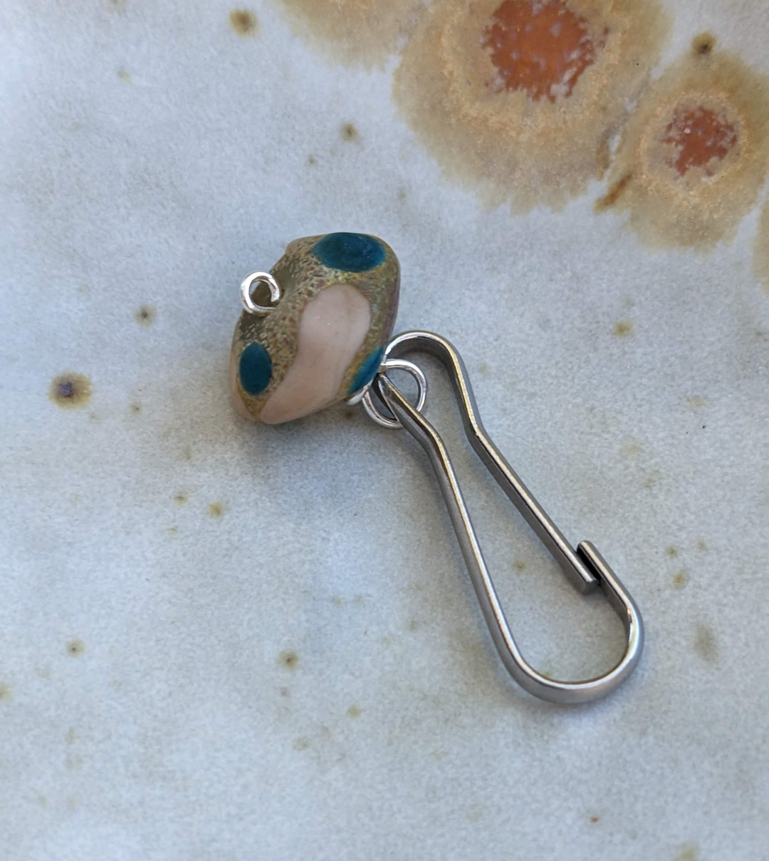 Decorative Zipper Pull, Southwest Spots Purse Charm, Jacket Zip Pull - Etsy