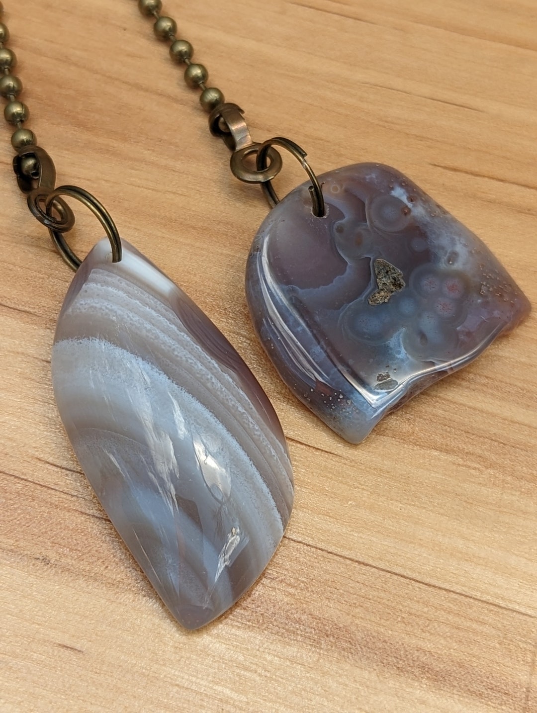 Ceiling Fan Pulls, Pale Purple Chain Pulls, Bright Idea, Home Office ...