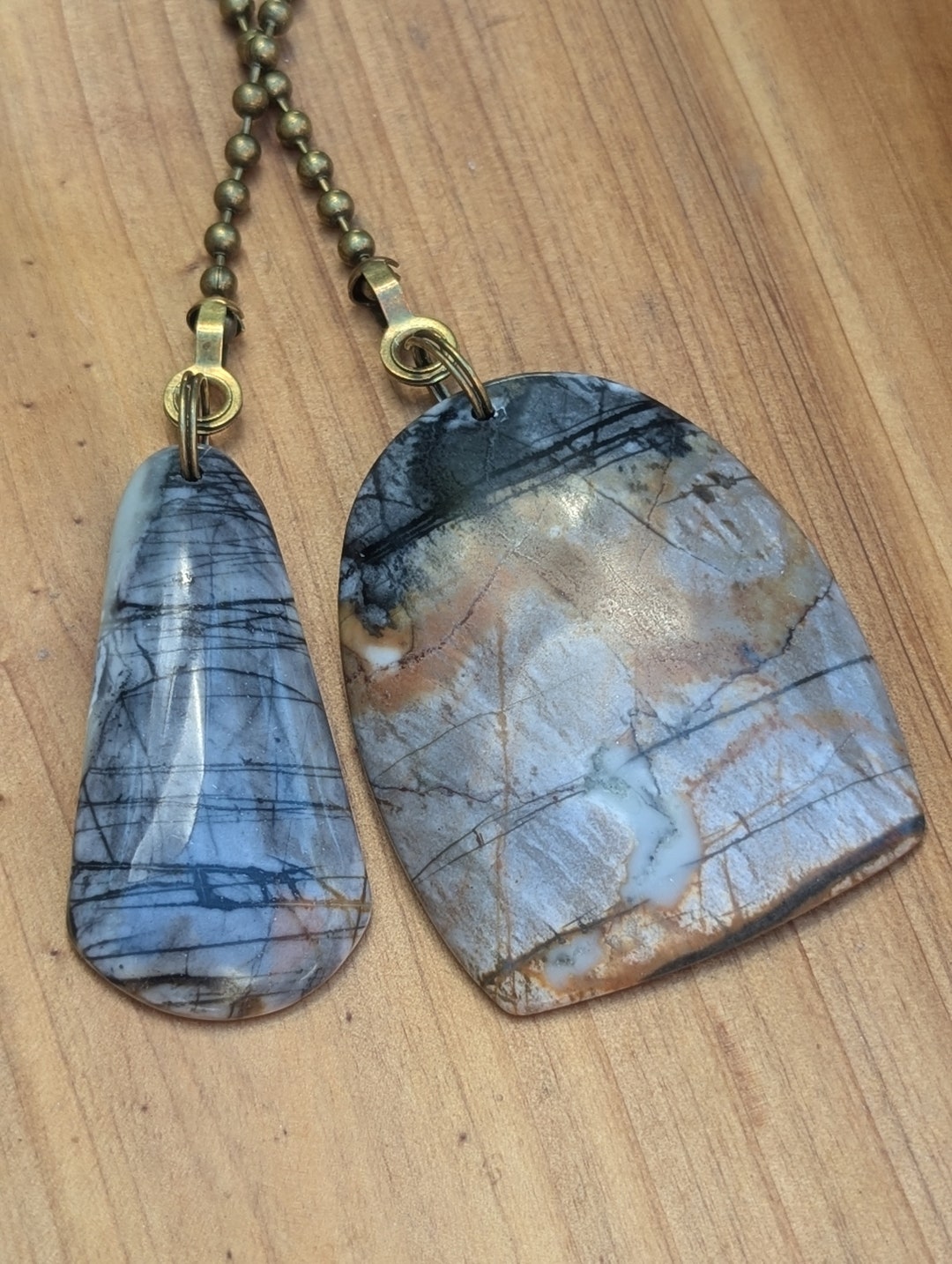 Earthy Ceiling Fan Pulls, House Love, Decorative Fan Pulls, Pair of ...