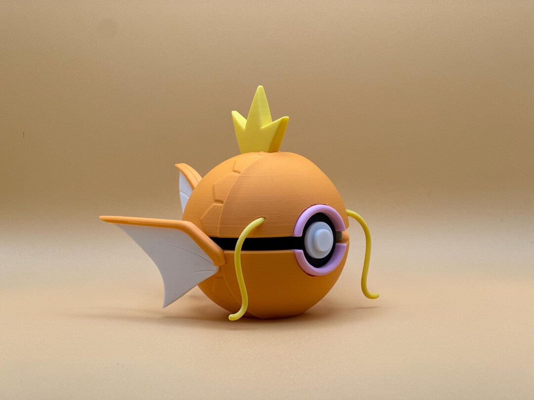 Magikarp Monster Ball - 3D Printed - Etsy