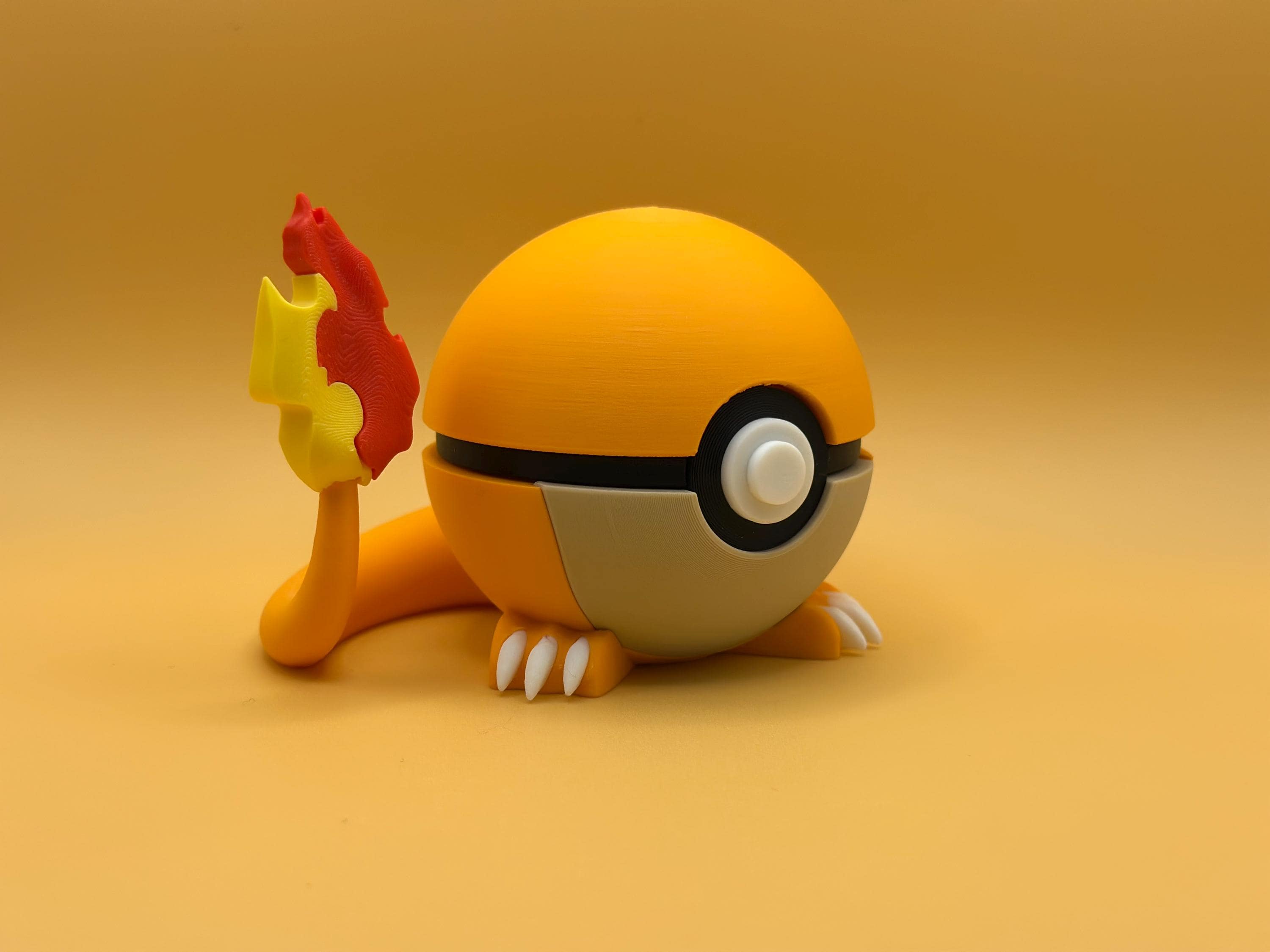 Charmander Monster Ball - 3D Printed - Etsy