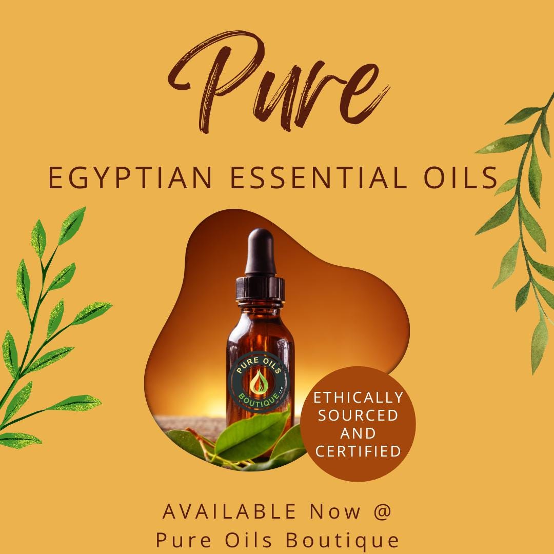Pure Egyptian Essential Oil Blends Certified Direct From the Sands of ...
