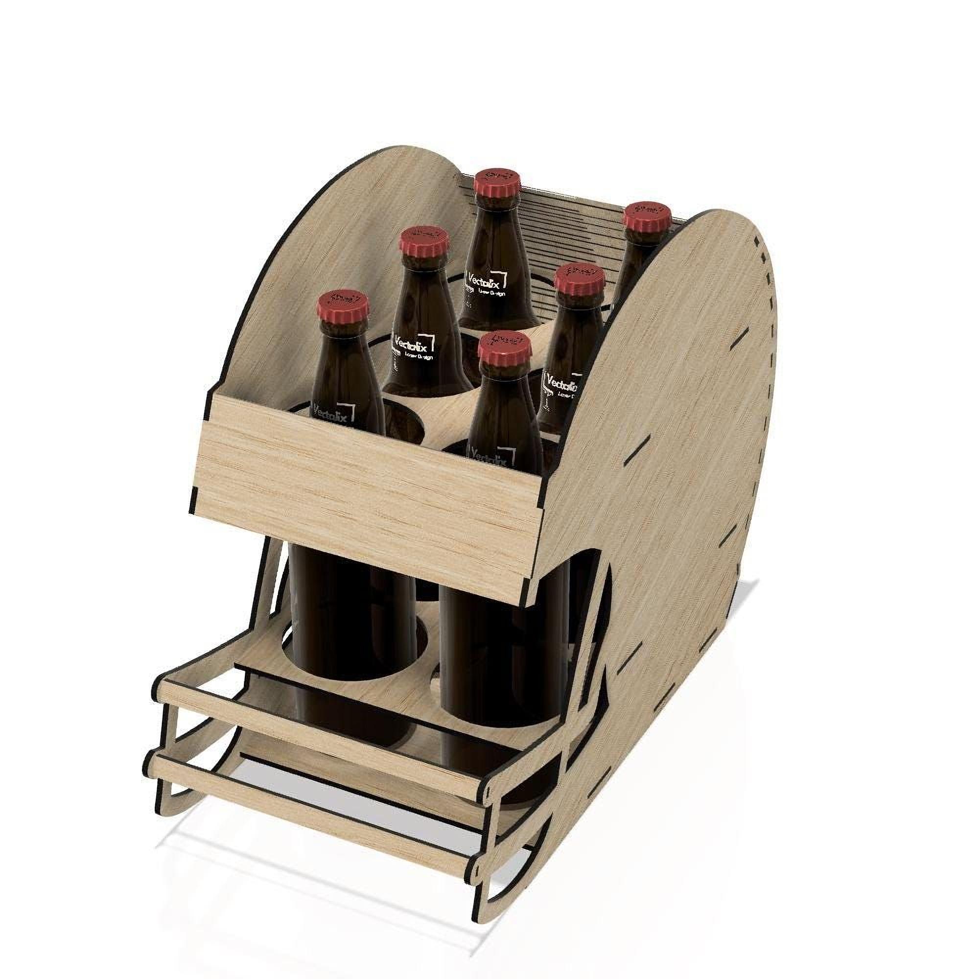 Football Beer Caddy – Laser Cut File for 3mm Wood | SVG DXF XCS ...