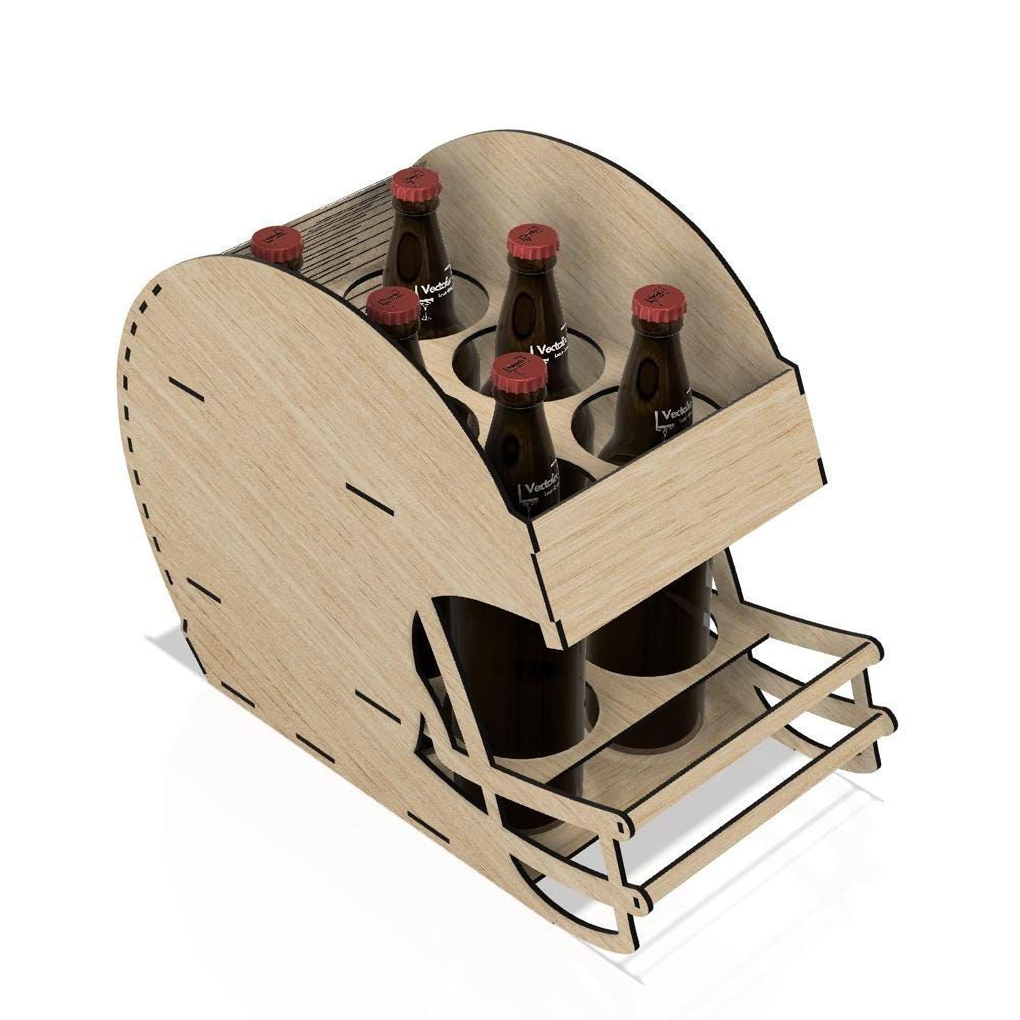 Football Beer Caddy – Laser Cut File for 3mm Wood | SVG DXF XCS ...