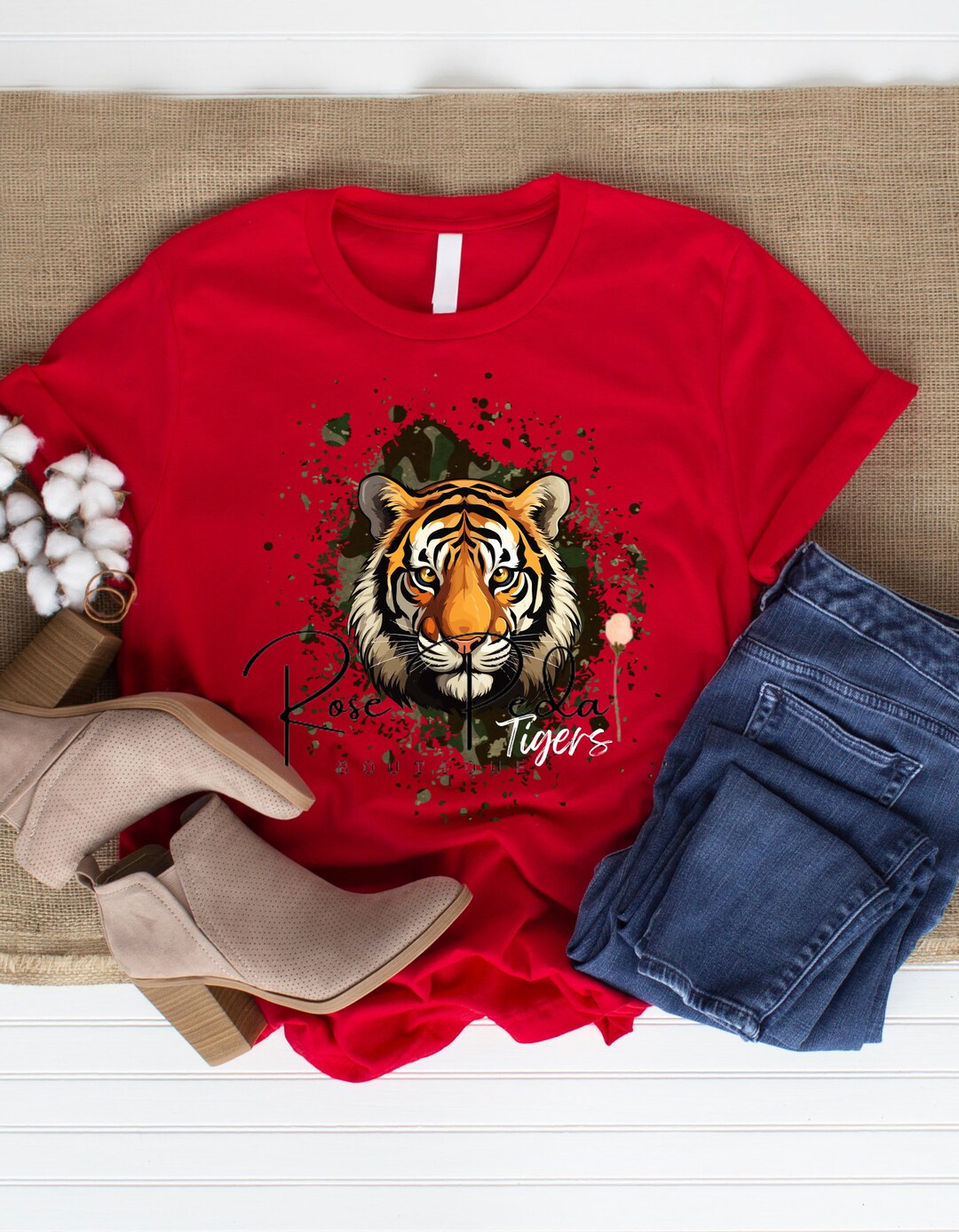 Tiger Spirit Camo Design - Etsy