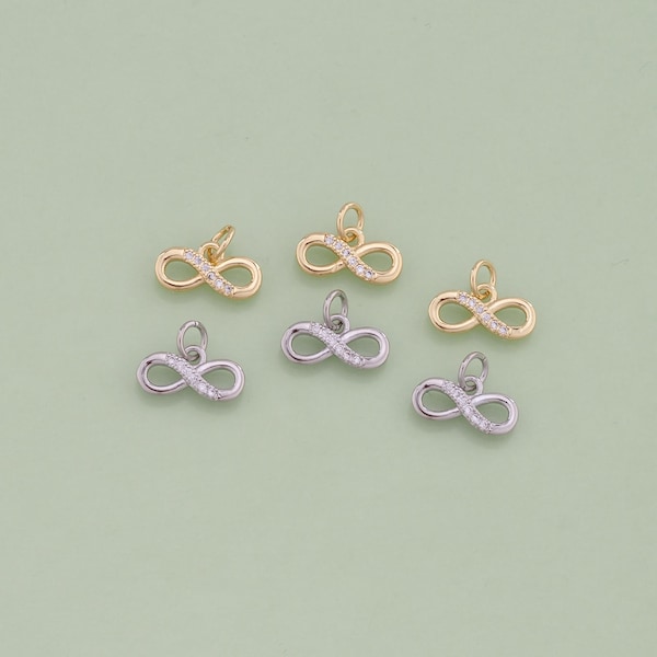 Infinity Charm - Etsy