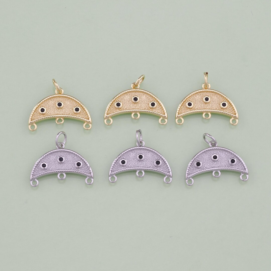 1pcs 18K Gold Filled Geometry Pendant Geometry Charm for DIY Jewelry ...