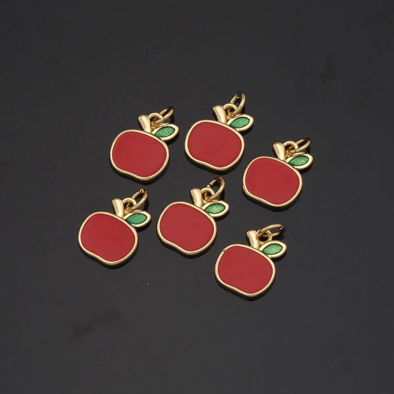 Apple Pendants - Etsy