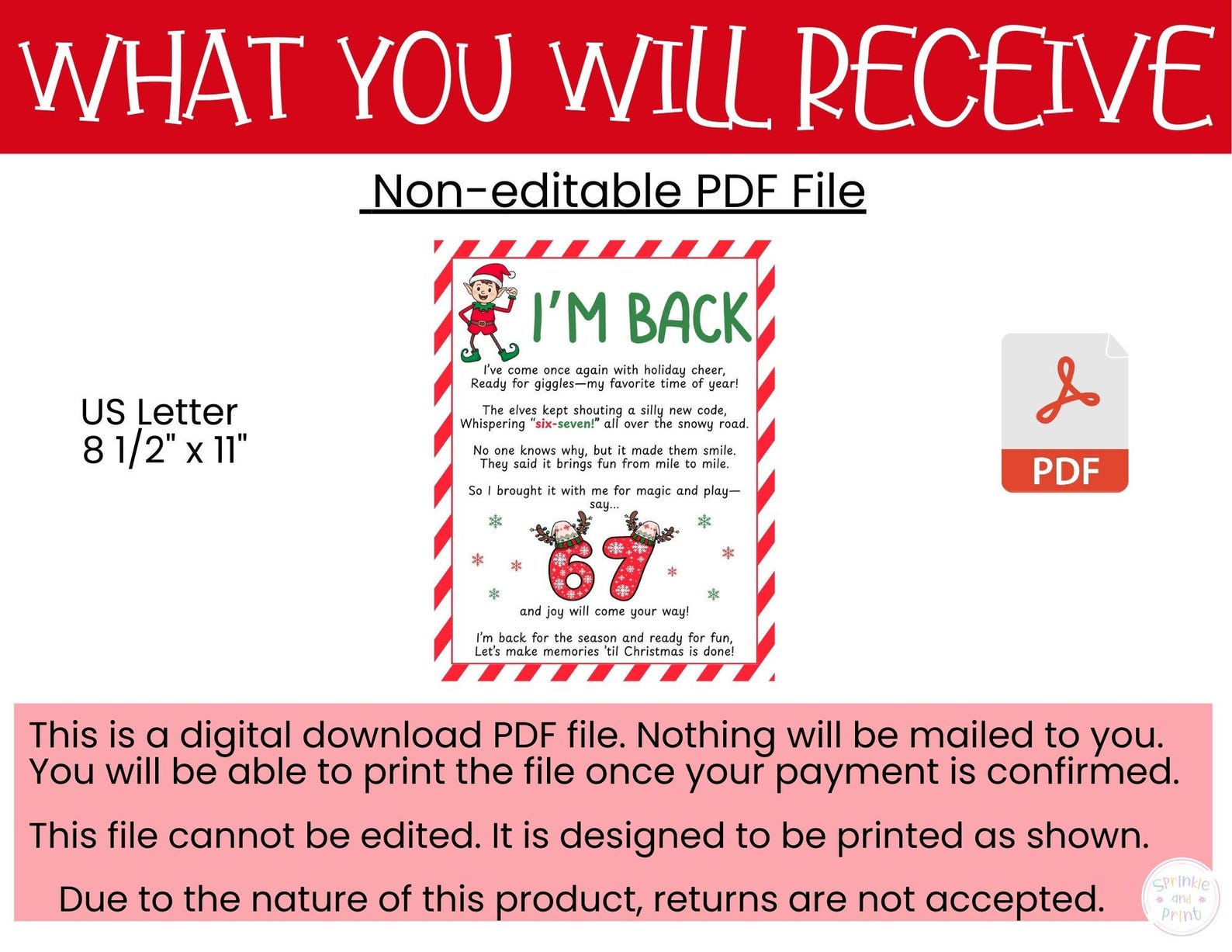67 Elf Arrival Letter, Elf Back Letter, Elf Welcome Letter Note to Kids ...