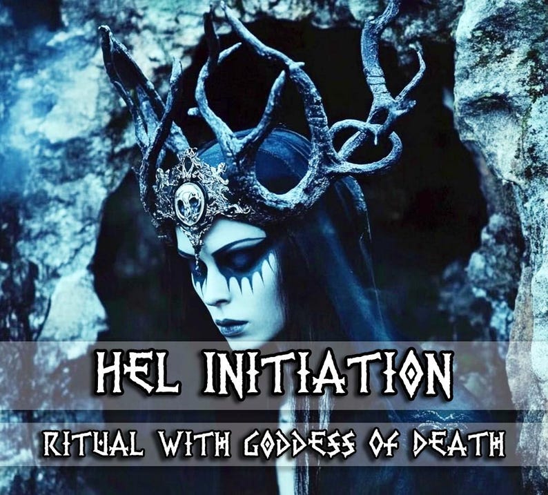 Initiation With HEL Norse Goddess of the Dead, Attunement and ...