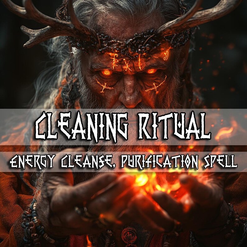 Ancient Viking Cleaning Ritual Energy Cleanse, Purification Spell, Hex ...