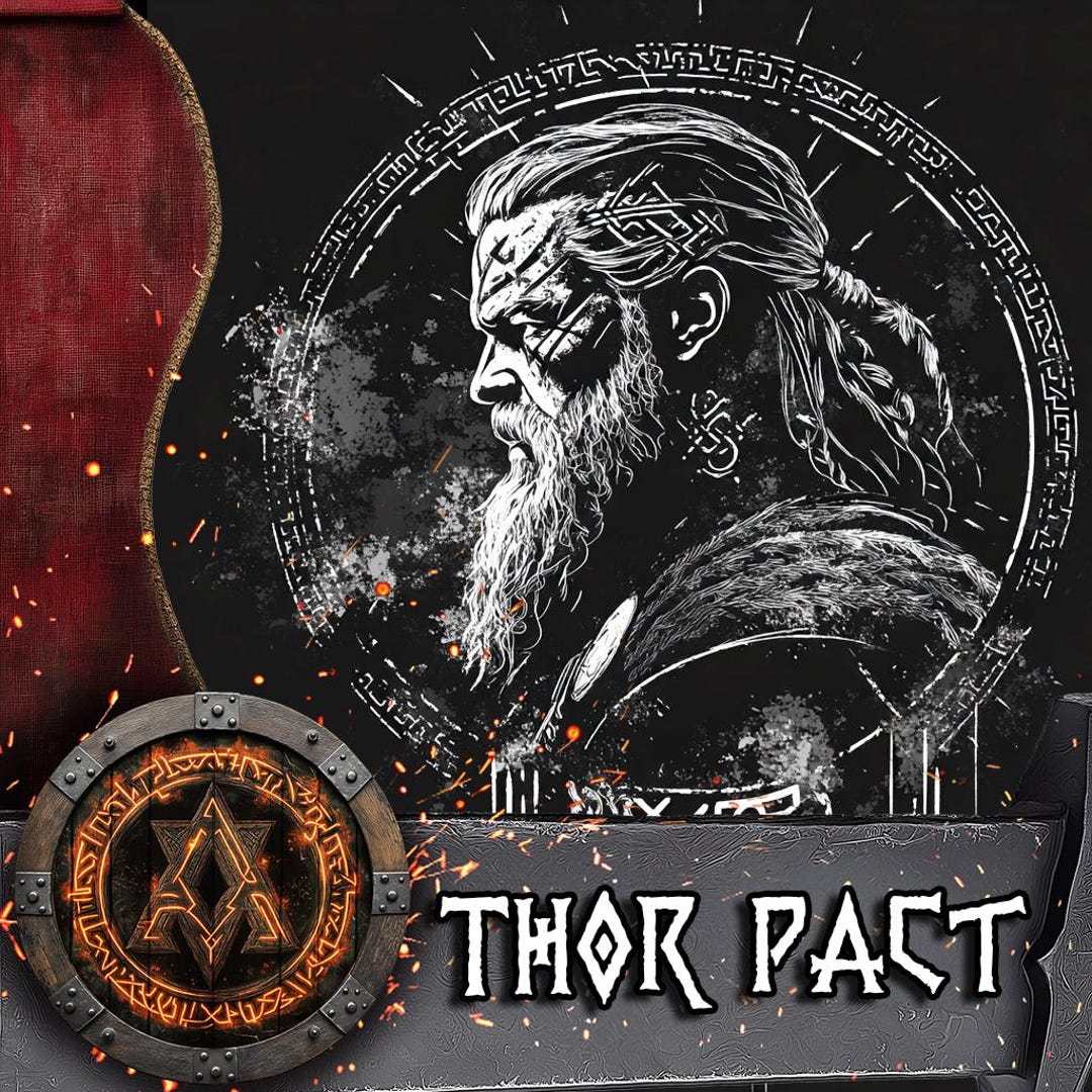 Ancient Pact With God Thor - Etsy