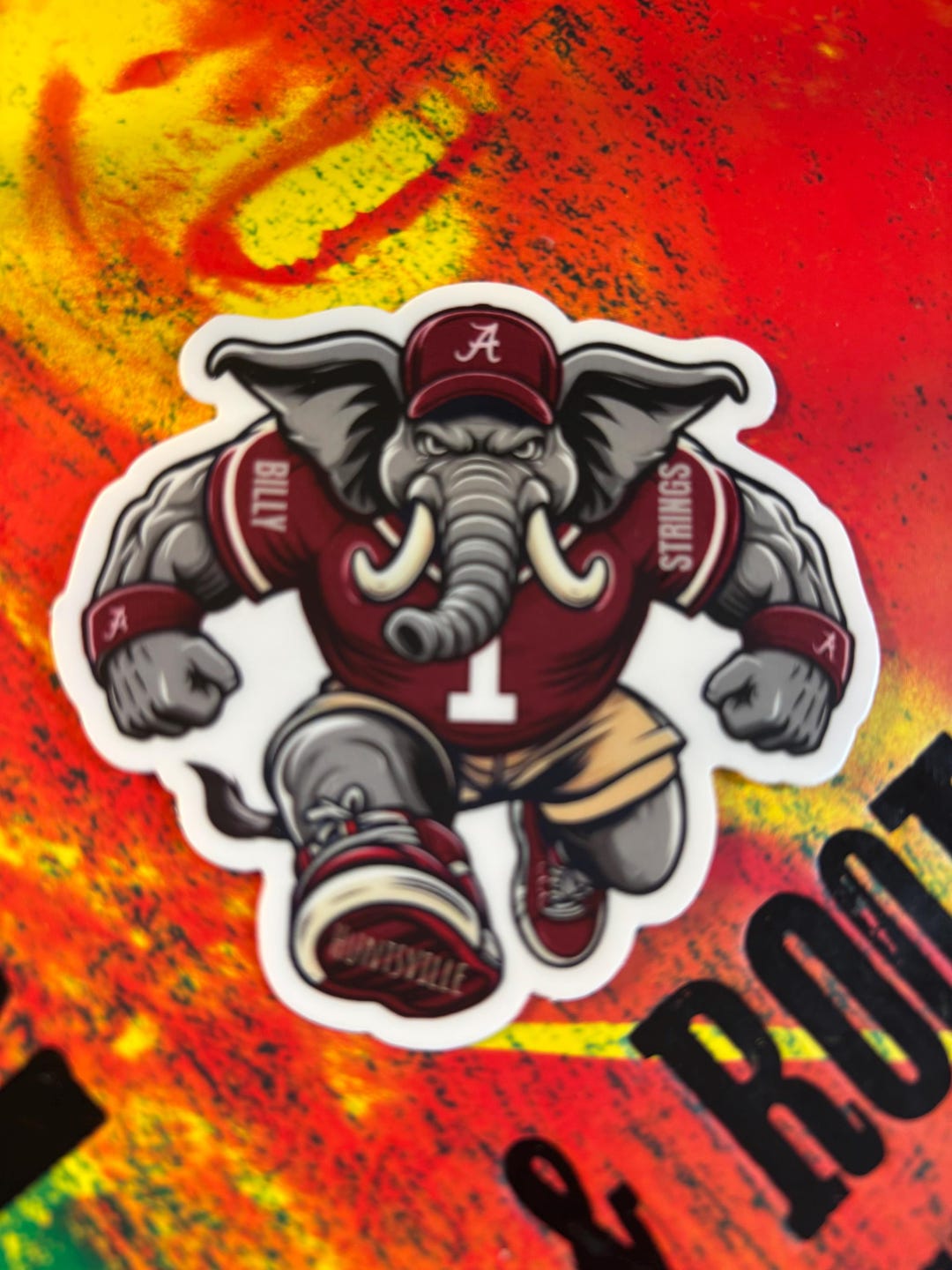 Rollin’ With Billy Sticker(huntsville) - Etsy