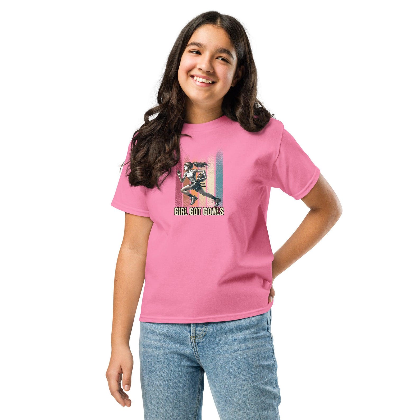Girl Got Goals Youth Classic Tee | Flag Football Shirt - Etsy