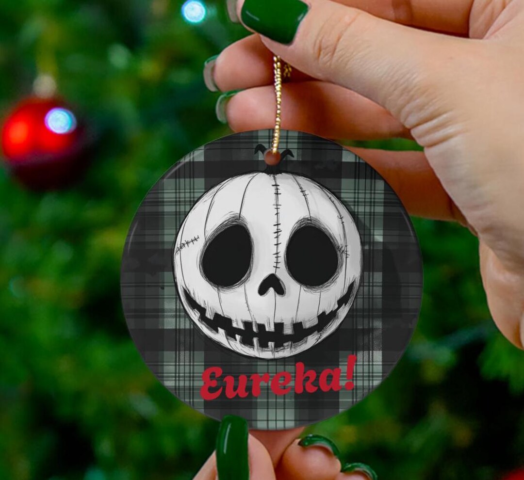 Eureka Jack Skellington Christmas Ornament - Etsy