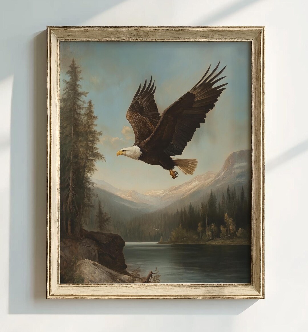 Vintage Style Adler Poster: Wildtiere Deko, Natur Poster (Digitaler ...