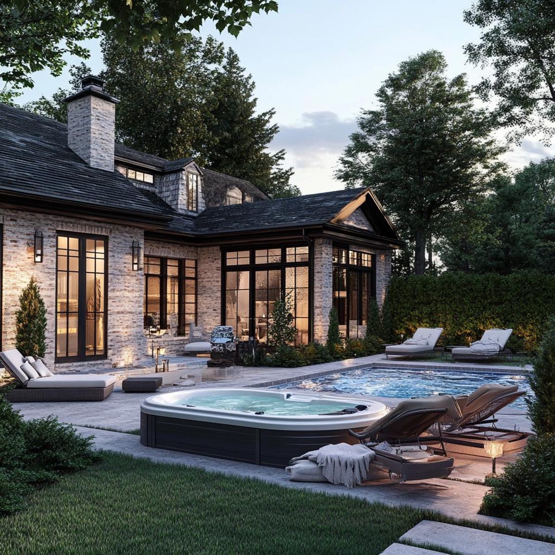 Custom Backyard Design, Backyard 3D Rendering, 3D Drawing, Landscape ...