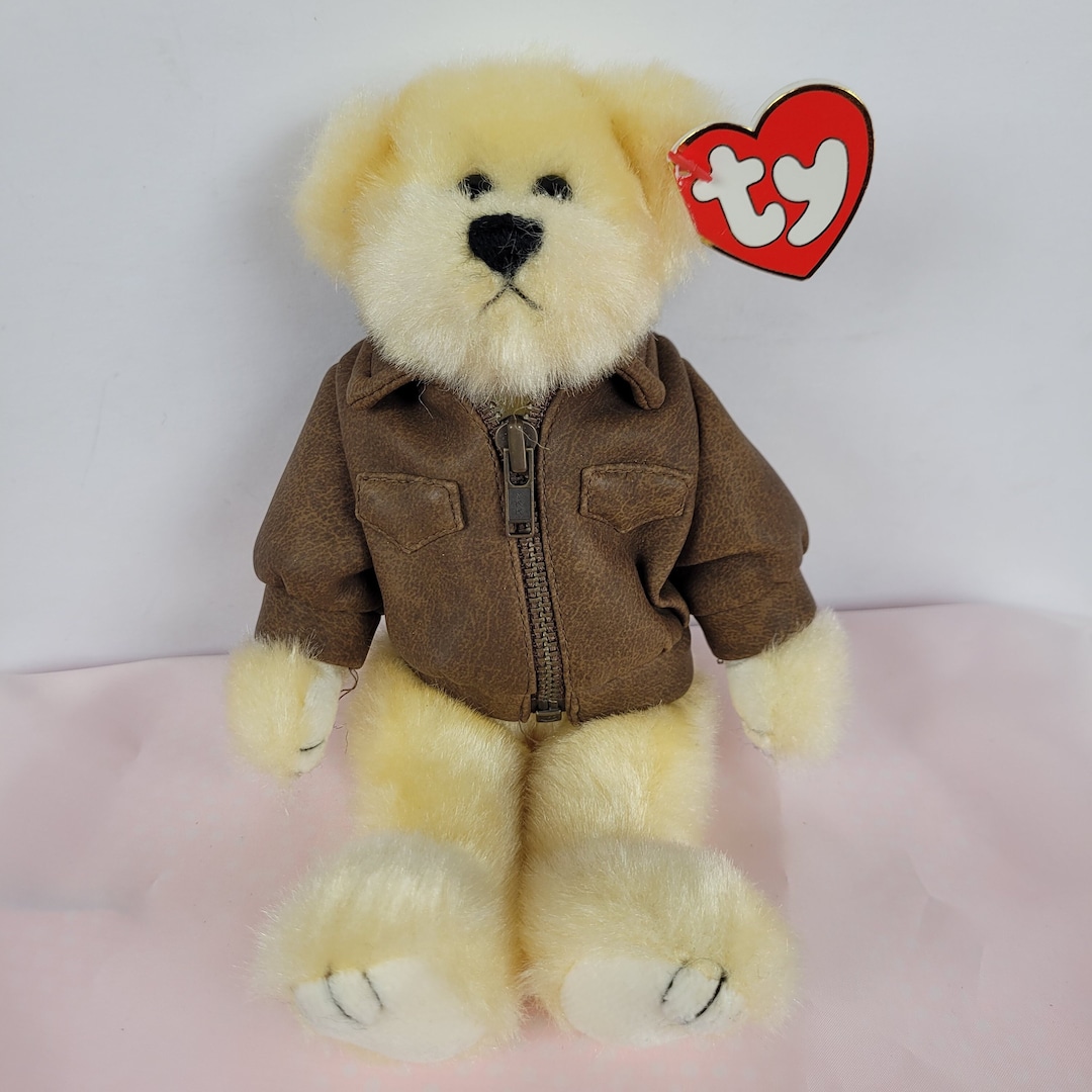 Vintage 1993 TY Bear BARON, Fly High, Attic Treasures Collection, 9 ...