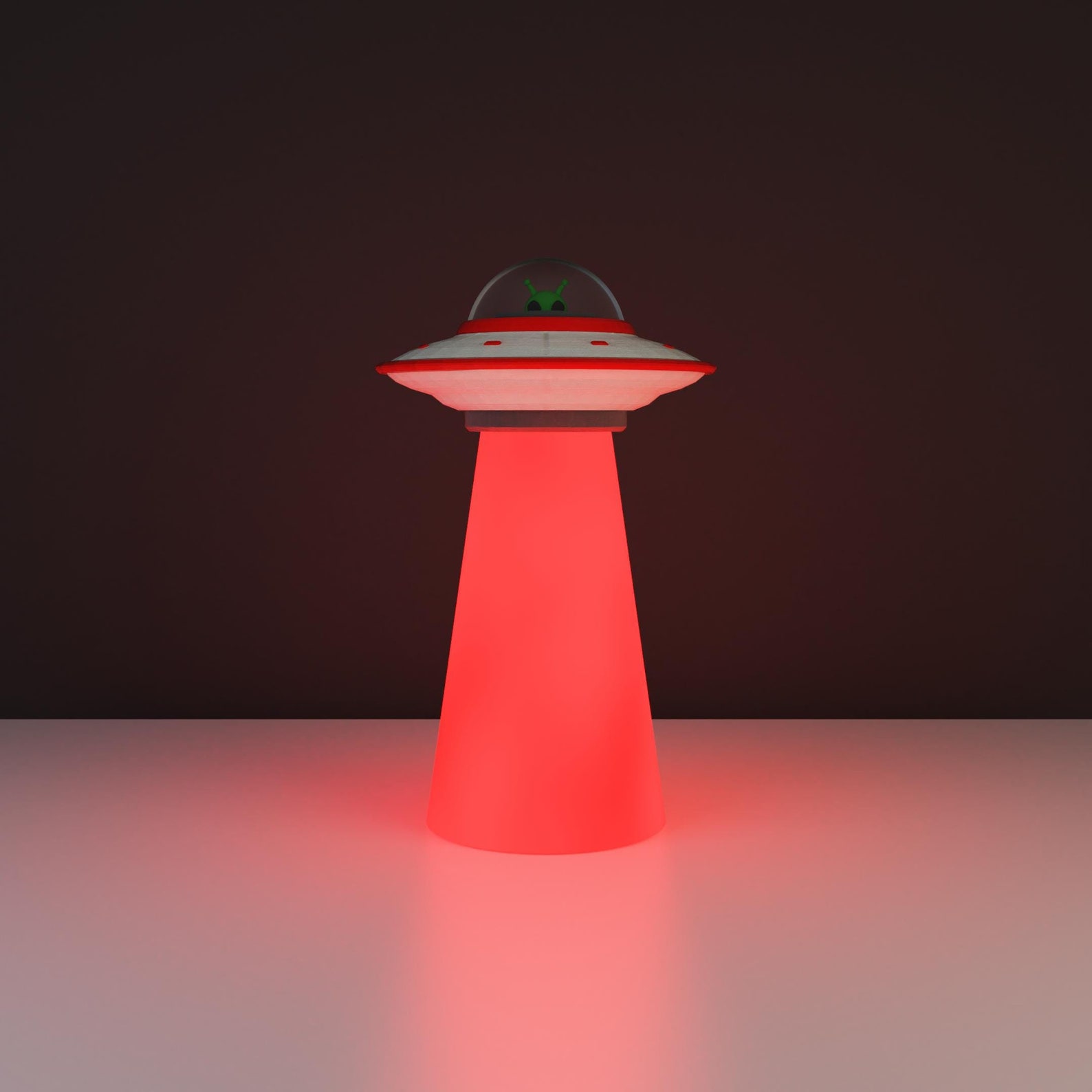 UFO RGB LED Lamp - Changeable Color, Night Lamp, 3D Printed, Usb ...