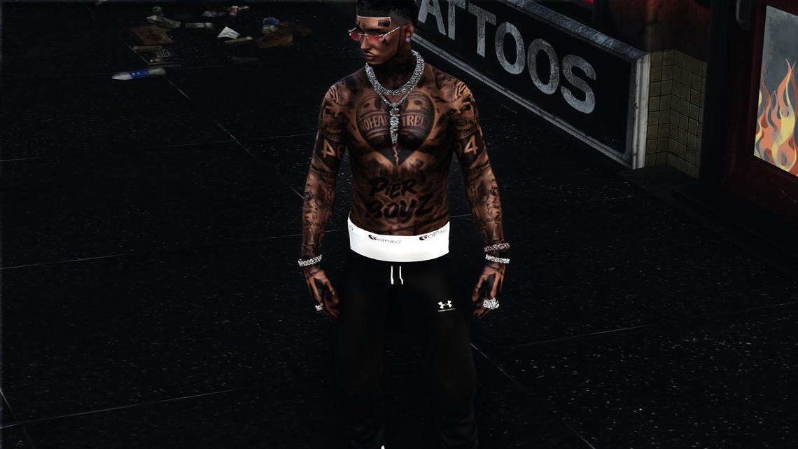 GTA Fivem Tattoos | Custom Order Request | the Biggest Ink - Etsy