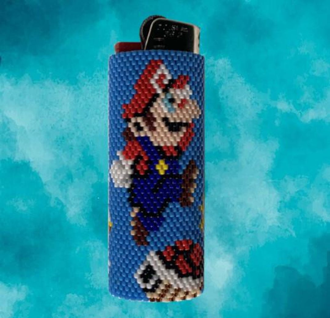 Mario and Bowser Lighter Design - Etsy