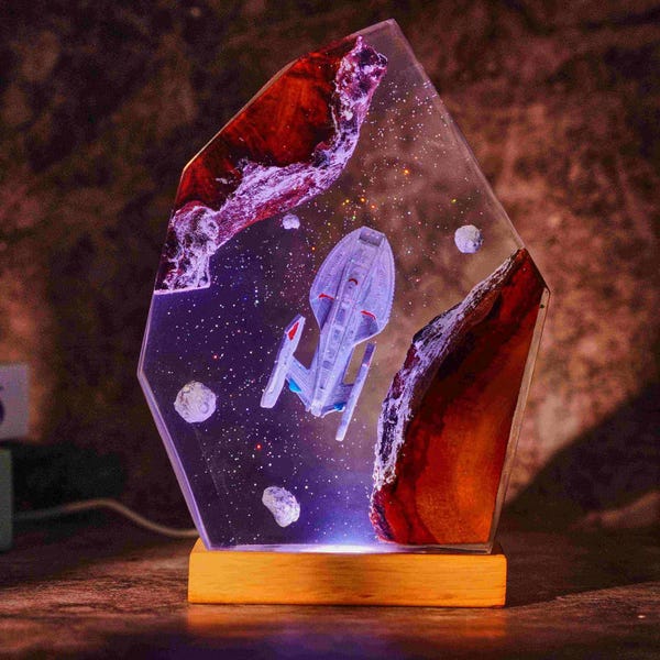 Resin Lamp - Etsy UK