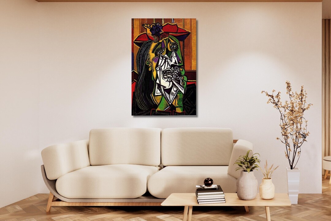 Crying Woman by Pablo Picasso Canvas Wall Art,canvas Paint,crying Woman ...