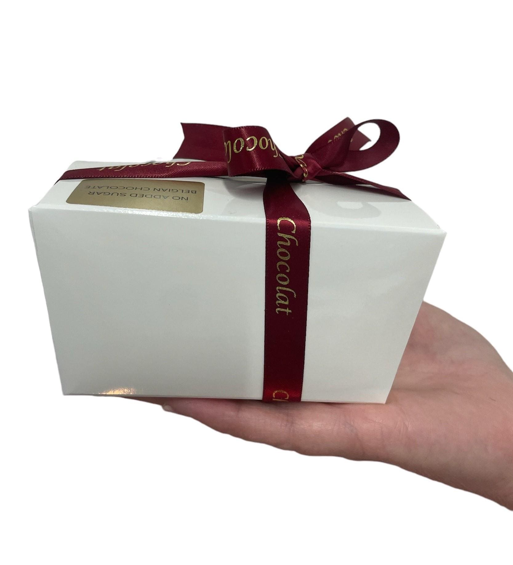 Diabetic Belgian Chocolates in White Gift Box 200g 16-17 Individual ...