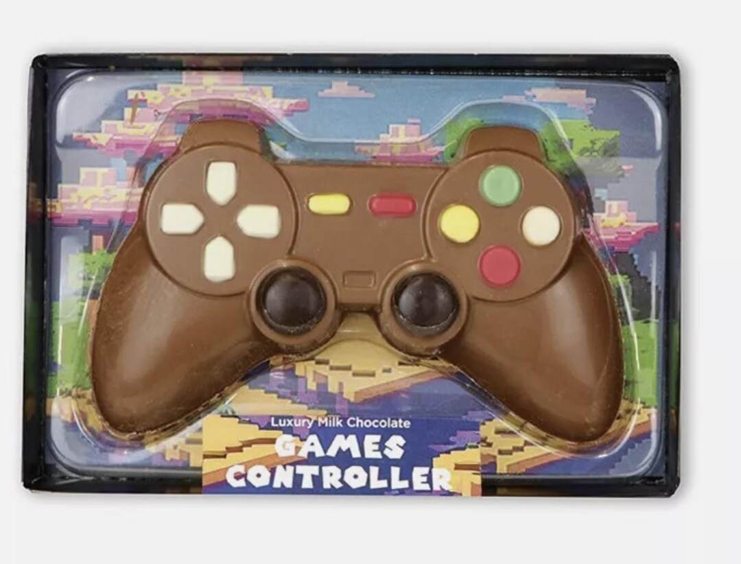 Chocolate Games Controller Milk Chocolate PS5 Xbox Cake Decorator Party ...