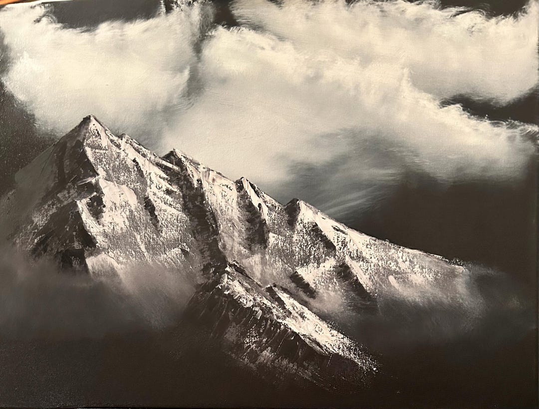 Mountain Face - Etsy