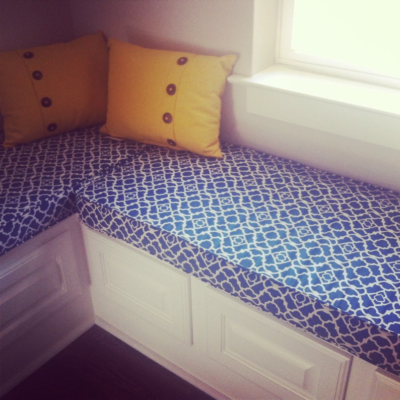 A Set of 2 Custom Bench Cushions - Etsy