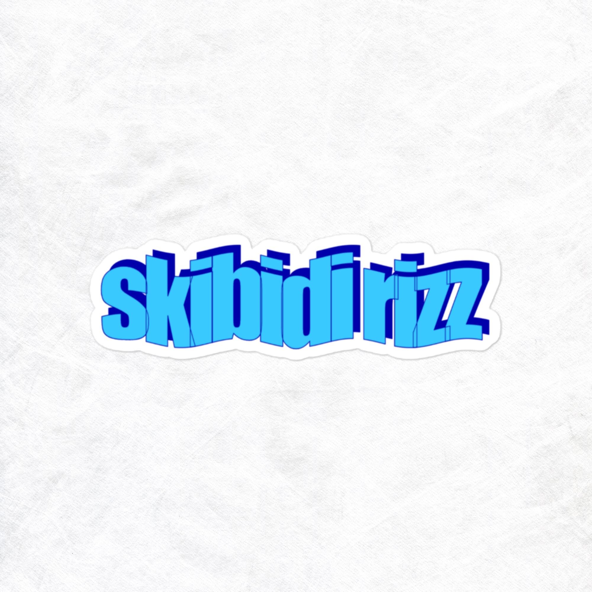 Skibidi Rizz Vinyl Sticker // Meme Sticker // Skibidi Toilet // Retro ...