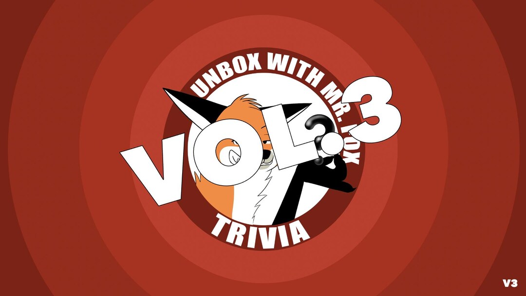 Unbox With Mr. Fox Trivia | Volume 3 - Etsy