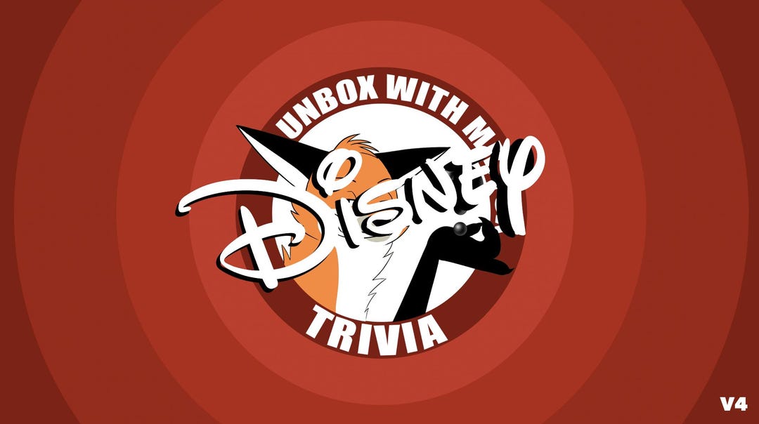 Unbox With Mr. Fox Trivia | Volume 4 Disney Edition - Etsy